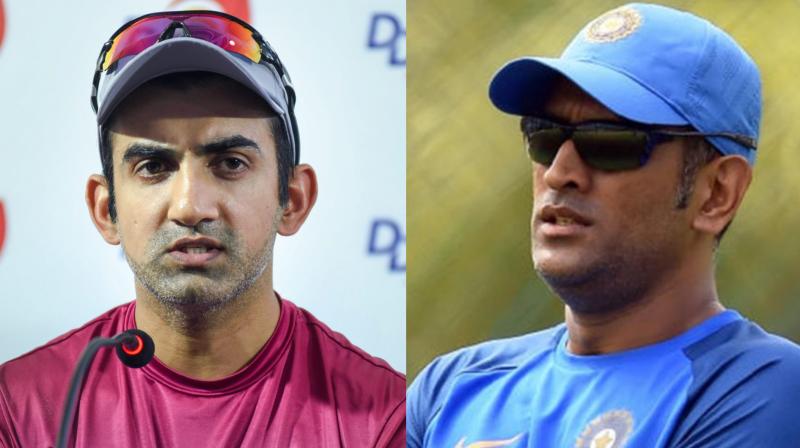 Gautam Gambhir Slammed MS Dhoni For His Rotation Policy Gautam Gambhir Slammed MS Dhoni For His Rotation Policy